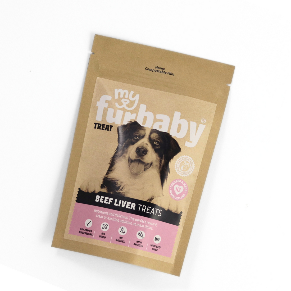 Beef Liver Dog Treats 90g – myFurbaby NZ