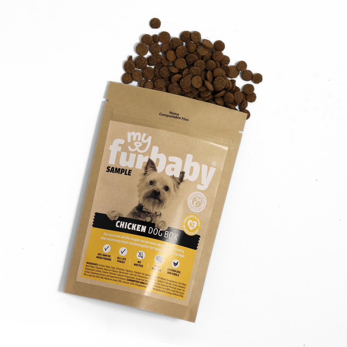 Dog Food Sample - Chicken Dog Box – myFurbaby NZ